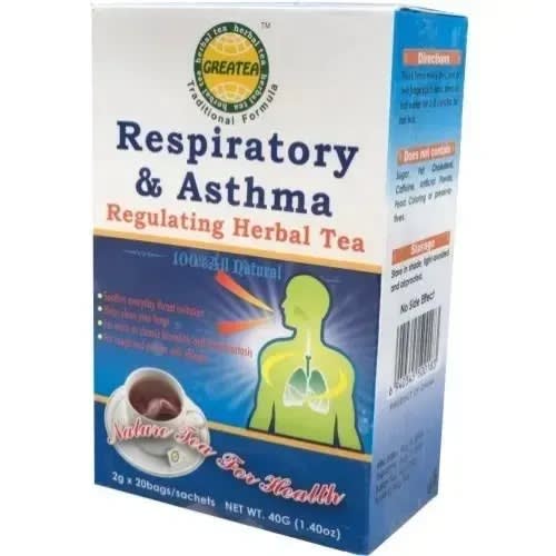 Greatea Respiratory And Asthma Regulating Herbal Tea 20 Teabags Konga Online Shopping