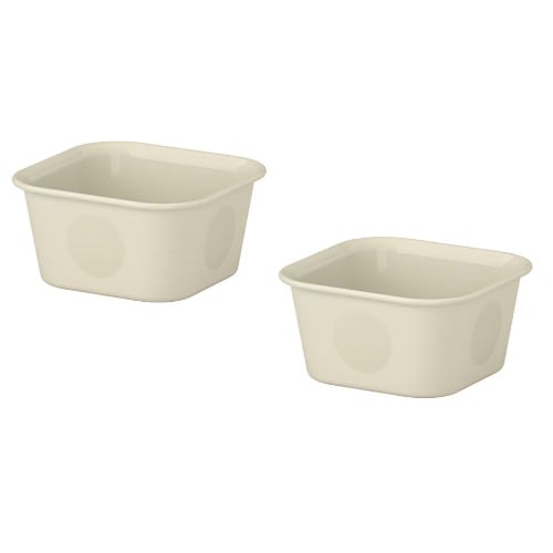 Ikea Nojig Organiser 2-piece - Beige - 10x10x5 Cm | 5737813 | Konga ...