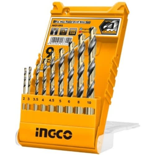 Ingco Hss Twist Drill Bit Set - 9pcs | 6091853 | Konga Online Shopping
