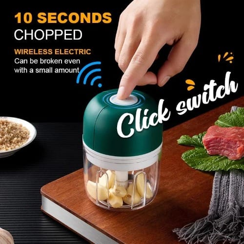 Multifunction Electric Machine Waterproof Garlic - Onion Mincer | Konga ...
