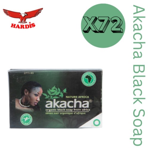 Akacha Black Soap - 135grms X 72pcs | Konga Online Shopping