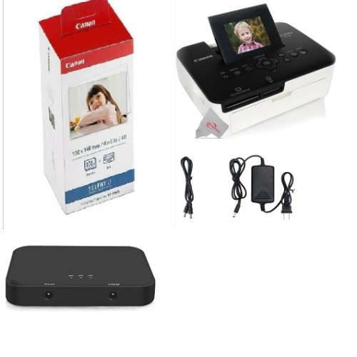 Canon Selphy Cp1000 Photo Printer With Selphy Photo Paper-Ribbon And ...
