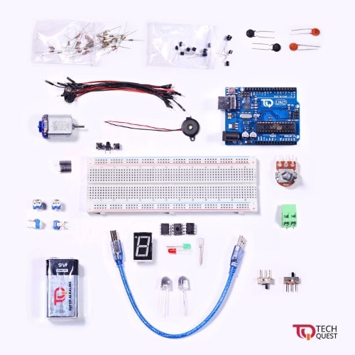 Diy Electronic Starter Kit With Arduino Uno And 20 Components | 4560457 ...