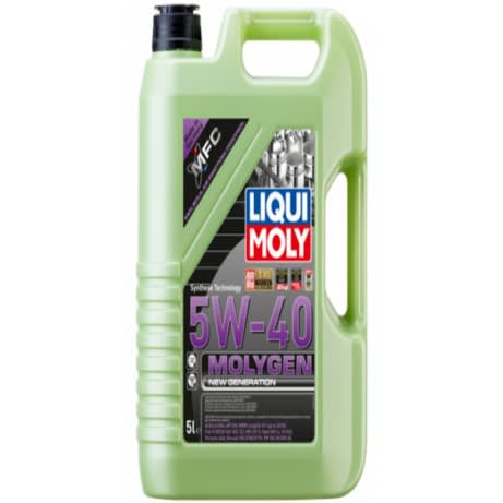 Liqui Moly Molygen New Generation Engine Oil 5w -40 - 5L | 4824466 ...