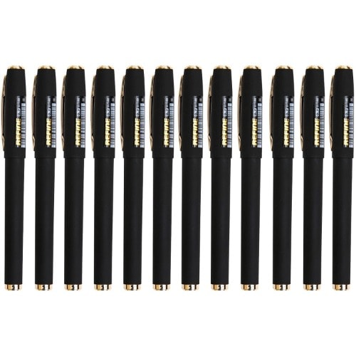 Veiao Black Gel Ink Refine Ballpiont Pens - 12 Pieces | 4964745 | Konga ...