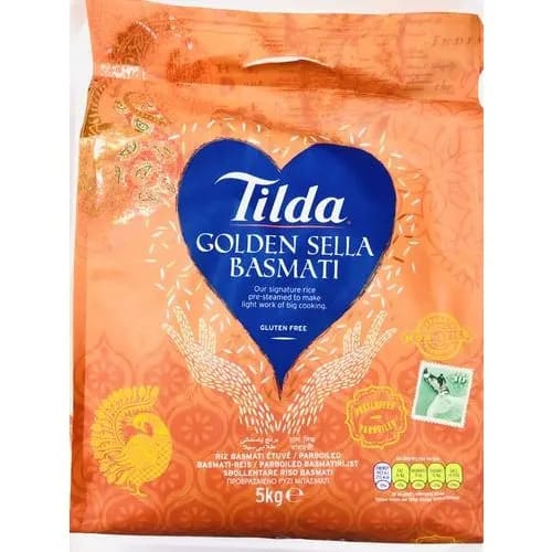 Tilda Golden Sella Basmati Rice - 5kg | 6380579 | Konga Online Shopping