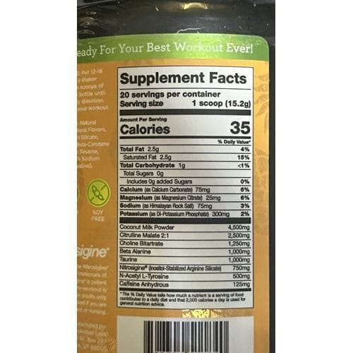 Perkins Turbo Pre-workout All-natural Pineapple 304grm | Konga Online ...