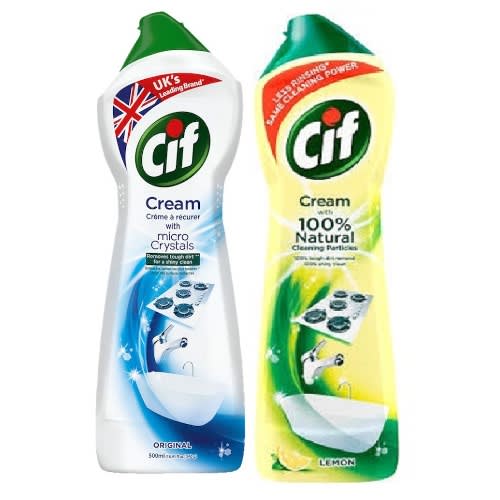 Cif Cream Lemon And Micro Crystals - 500ml X 2pieces | 5145698 | Konga ...