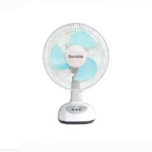 Duravolt 12" Rechargeable Table Fan | 6444612 | Konga Online Shopping