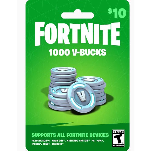 Fortnite V-bucks Fortnite – 1000 V-bucks Gift Card - Global | Konga ...
