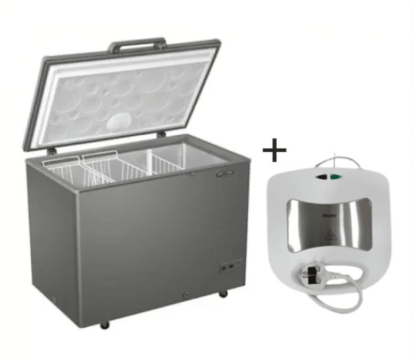 Haier Thermocool Thermocool Inverter Chest Freezer Med Htf-219is R6 Slv ...