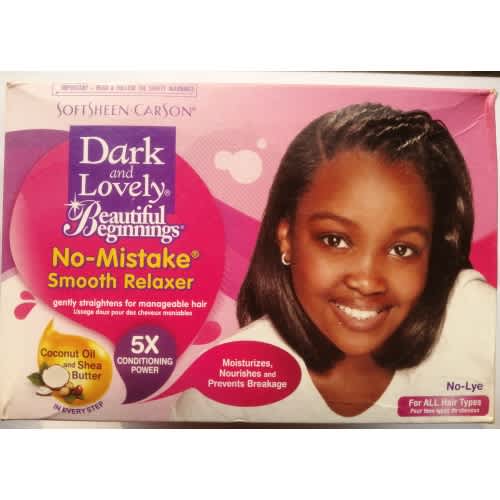 Dark And Lovely Beautiful Beginnings No-mistake Smooth Relaxer For Kids ...