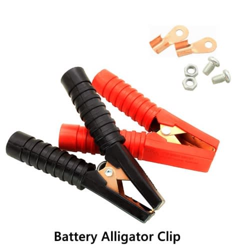 iHome Electrical Connection Alligator Crocodile Battery Clip - Red And ...
