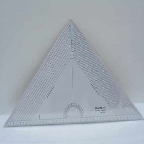 Grading Triangle Ruler - Acrylic - 40 Cm | Konga Online Shopping
