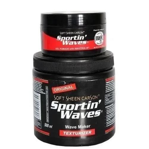 SoftSheen Carson Sporting Wave Hair Cream - 200ml And Relaxer - 500ml ...