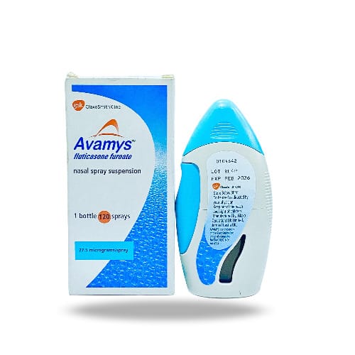 GSK Avamys Nasal Spray Fluticasone Furoate For Nasal Congestion / Sinus ...
