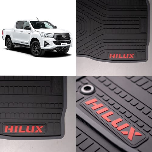 Rubber Floor Mat For Toyota Hilux - 4 Pieces | Konga Online Shopping