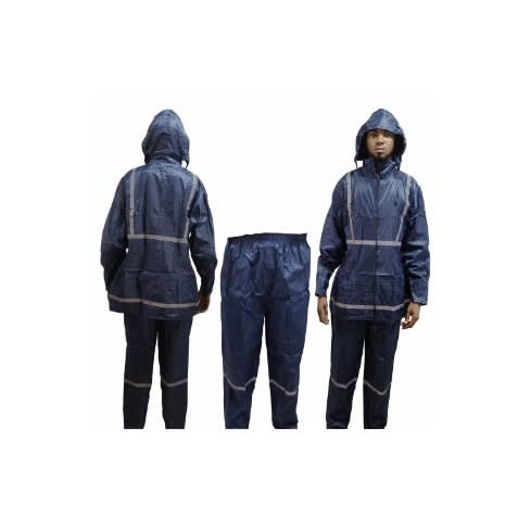 Up & Down Rain Coat With Reflector | Konga Online Shopping