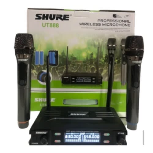 SHURE UT888 UHF Professional Wireless Microphone | Konga Online Shopping