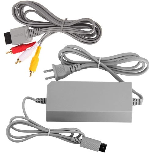 Ac Power Supply Adapter And AV Cable For Nintendo Wii Console | Konga ...
