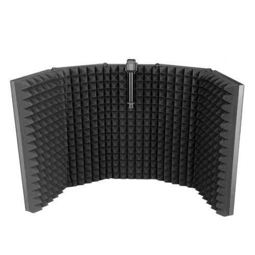 Portable Vocal Booth - Mic Reflection Filter -Isolation Shield ...