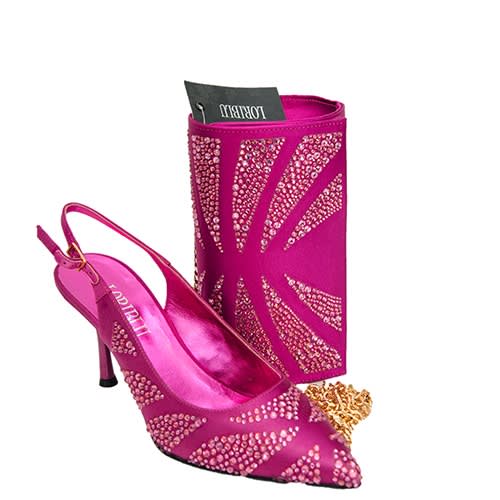 Loriblu - Shoe And Bag- Pink | 5936668 | Konga Online Shopping