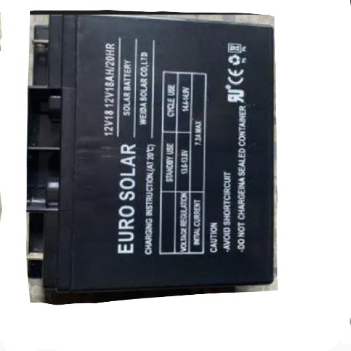 Euro Solar 12v 18ah Rechargeable Battery Deep Cycle Gel | Konga Online ...