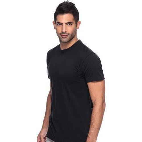 BYC Men V-neck T-shirt Black | Konga Online Shopping