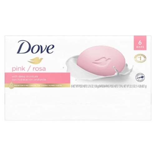 Dove Pink Rose With Deep Moisture- 6 Bars X 637g | Konga Online Shopping