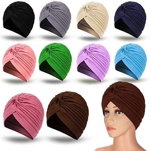 Turbans For Women -A Set Of 10 | Konga Online Shopping