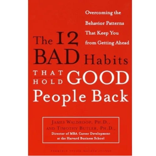 The 12 Bad Habits That Hold Good People Back | 6083257 | Konga Online ...
