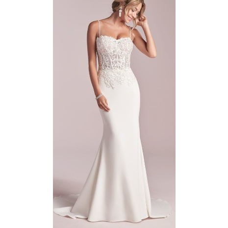 Spaghetti Lace Top Wedding Dress | Konga Online Shopping