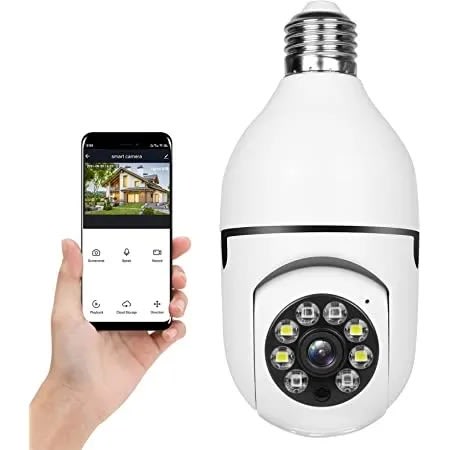 Ptz Bulb Ip Camera 1080 Cctv 360 Degree Wireless Lamp | 6409615 | Konga ...