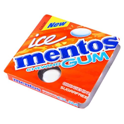 Mentos Ice Orange Mint Chewing Gum X 12 | Konga Online Shopping