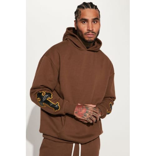 JAOP Jay Stan Hoodie And Joggers - Brown | Konga Online Shopping