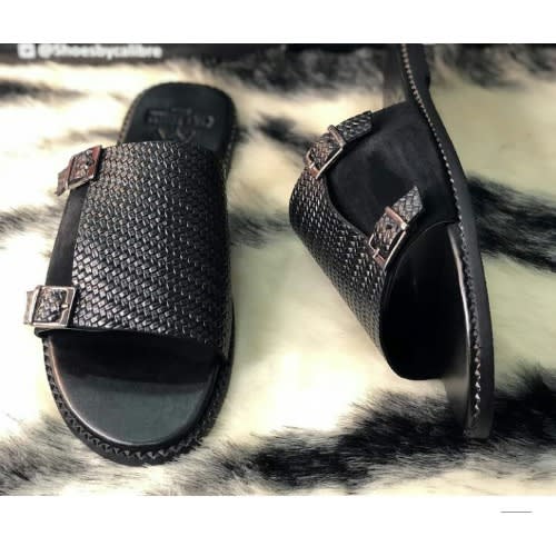 Fashion Front Basket Suede Male Classy Slippers | Konga Online Shopping