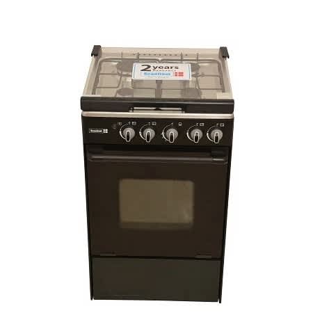 Scanfrost Standing 4 Burner Gas Cooker - Black - Sfc5402 B | 4101052 ...