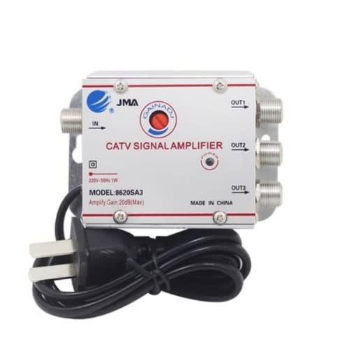 Ac 3-way Catv Cable Tv Signal Amplifier - 220v-50hz | Konga Online Shopping