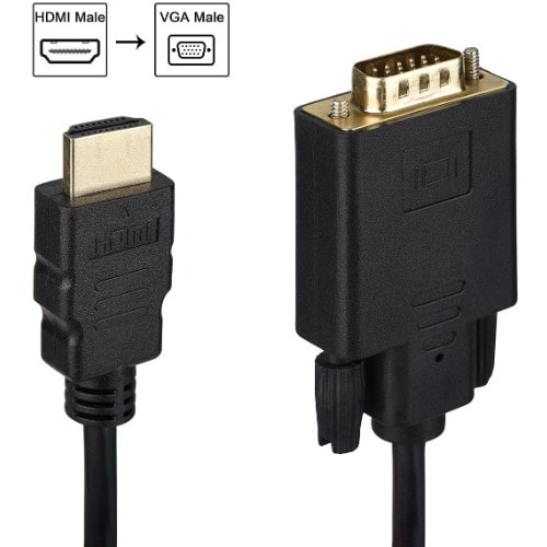 Hdmi To Vga Cable Hd 1080p Hdmi Male To Vga Male Video Adapter ... Hdmi To Vga Cable Hd 1080p Hdmi Male To Vga Male Video Adapter ...