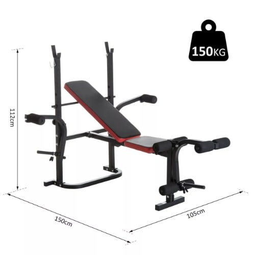 Bench Press With 50kg Barbell/dumbbell. | Konga Online Shopping