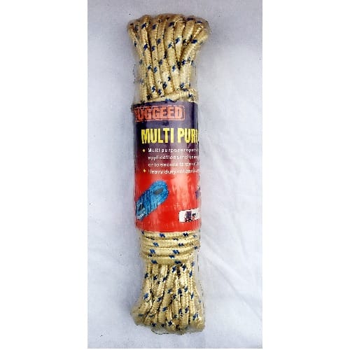 Rugged Supply Rugged Multi Purpose Braided Utility Rope Gold/blue ...
