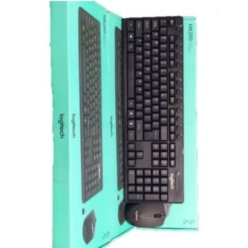 Logitech Wireless Keyboard & Mouse Combo - Mk290 | Konga Online Shopping