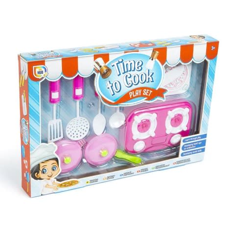Time To Cook Play Set - 10 Pieces | Konga Online Shopping
