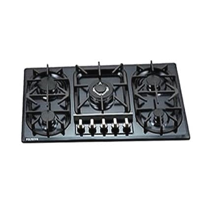 Polystar 90cm 5 Gas Burner Built-in Gas Hob With Pan Support | Konga ...