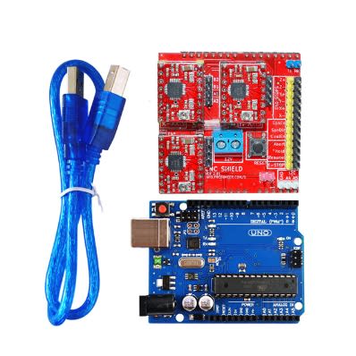 Arduino Cnc Shield V2 +3pcs A4988 + Uno R3 & Usb Cable 3d Printer ...