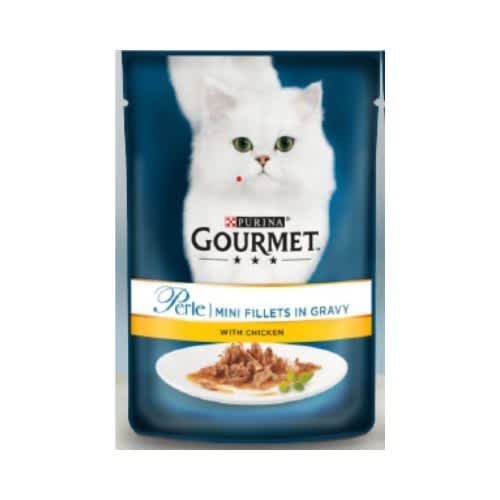 Purina Gourmet Perle Mini Fillets In Gravy - 85g | Konga Online Shopping