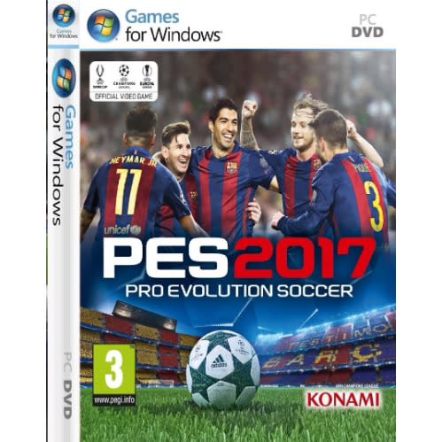 Pro Evolution Soccer 2017 PES 17 PC Game DVD Disks + Free Gift ...