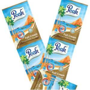 Peak Full Cream Milk Powder - 12g X100 Pcs | 6647633 | Konga Online ...