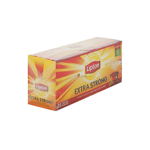 Lipton Extra Strong Black Tea - 25 Tea Bags | Konga Online Shopping