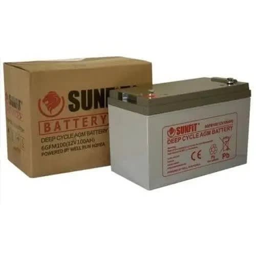 Sunfit Inverter Solar Battery- 100ah 12v | Konga Online Shopping